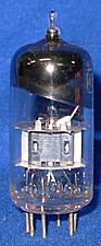 6BQ7A / 6BZ7 Miniature Twin Triode Tube